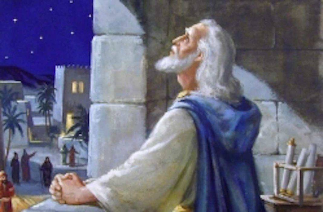 La potente preghiera per oggi dal libro del profeta Daniele