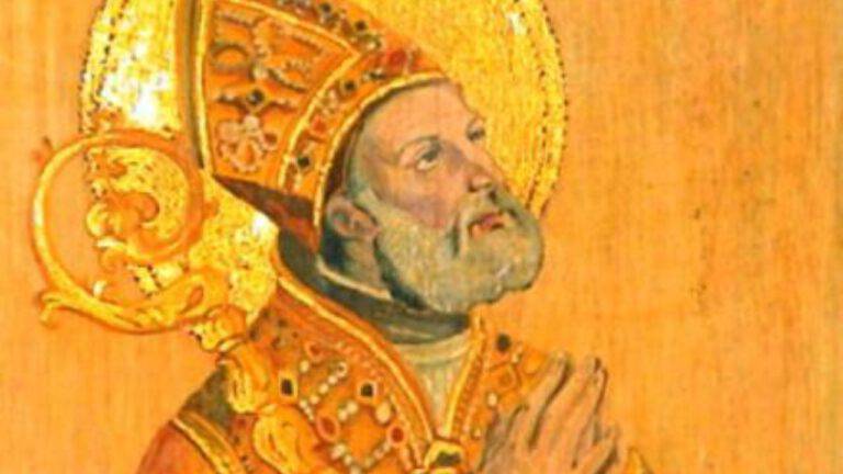 Oggi 16 maggio: Sant’Ubaldo di Gubbio, con parole efficaci salva la città