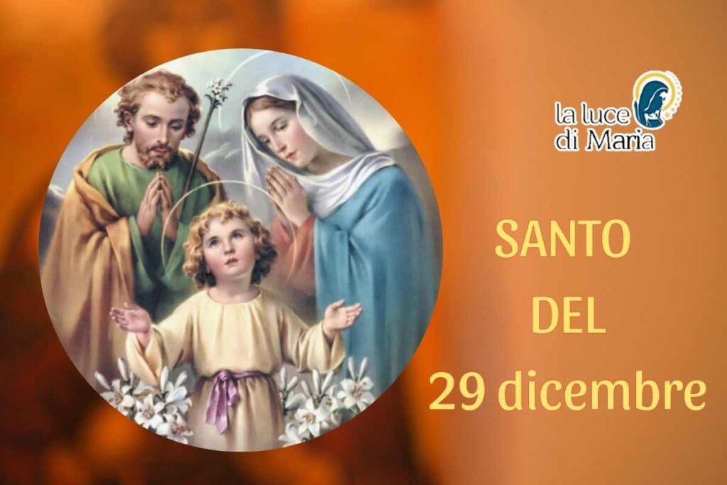 Oggi 29 dicembre: festa della Sacra Famiglia di Nazareth, un modello per tutte le famiglie - La ...