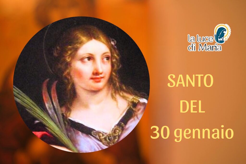 Santo di oggi 30 gennaio: Santa Martina